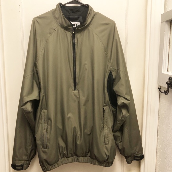 FootJoy | Jackets & Coats | Fj Footjoy Dryjoys Colors Olive Green Black ...